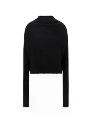 Rick Owens Tower Crater High-neck Sweater