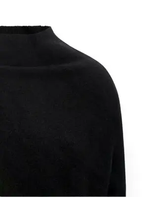 Rick Owens Tower Crater High-neck Sweater