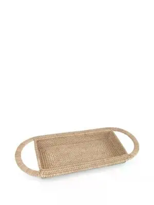 LA PORCELLANA BIANCA Botanio Rectangular Tray - Neutrals