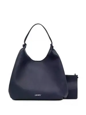 Dkny Paula Knotted-handle Tote Bag - Blue