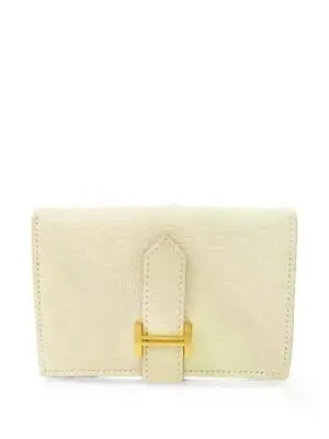 Hermès 2023 Mini Bearn Leather Wallet