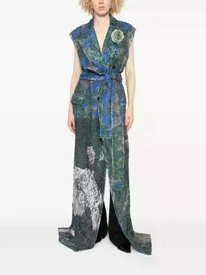 BARBARA BOLOGNA Floral Print Coat