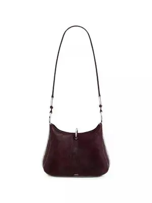 Rabanne Medium Leather Shoulder Bag With Ring Detailing