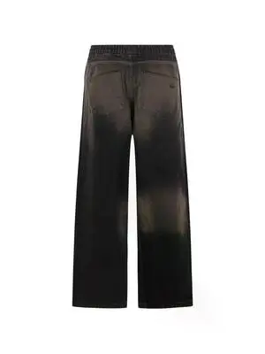 Adidas X Avavav Faded-wash Jeans - Grey
