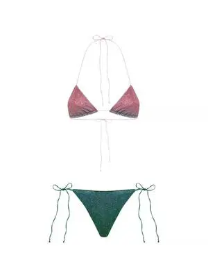 Oseree Glitter Effect Bikini - Pink