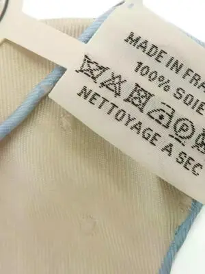Hermès Bouclerie Moderne Plumetis Printe Silk Scarf