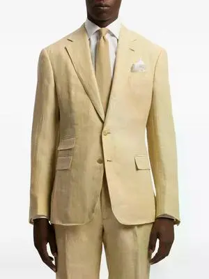 Ralph Lauren Purple Label Kent Hand-tailored Linen Suit Jacket