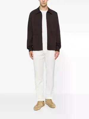 BERWICH Pleated Button-detail Trousers