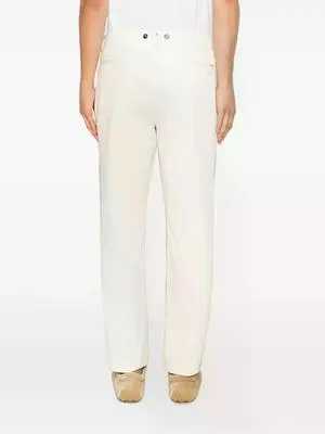BERWICH Pleated Button-detail Trousers