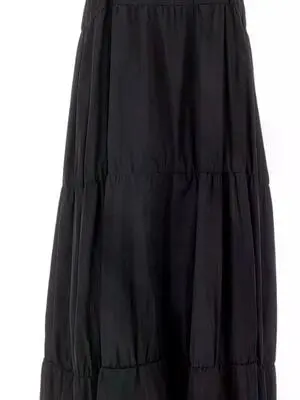 KAOS Tiered V-neck Maxi Dress