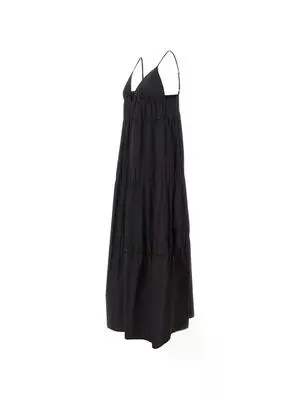 KAOS Tiered V-neck Maxi Dress