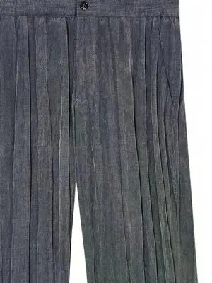 Giorgio Armani Plissé Effect Trousers