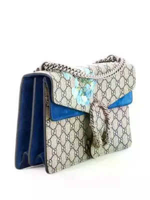 Gucci Dionysus Blooms Print Gg Coated Canvas Small Shoulder Bag