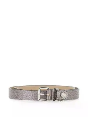 GIANNI CHIARINI Metallic Effect Belt - Silver