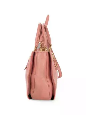 Miu Miu Madras Push-lock Tote Bag