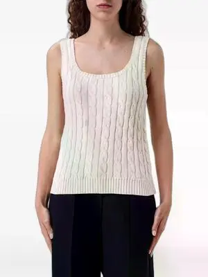 Ralph Lauren Cable-knit Cotton Top