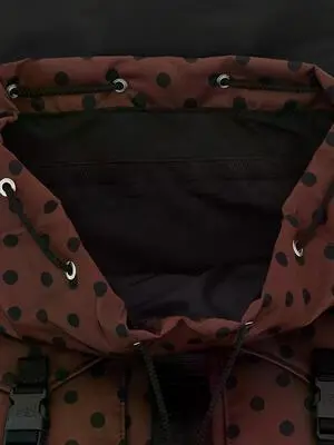 GANNI Polka-dot Backpack - Brown