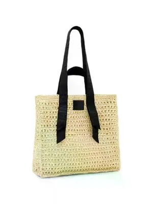 ALLSAINTS Woven Logo-strap Tote Bag
