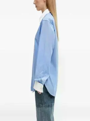 WALES BONNER Portrait Long-sleeve Shirt