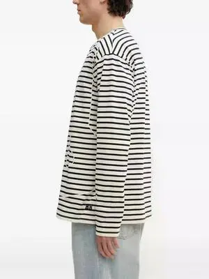 WALES BONNER Crown Striped Long-sleeve T-shirt