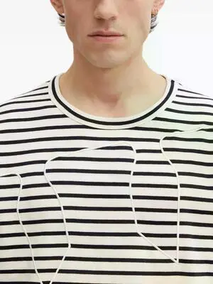 WALES BONNER Crown Striped Long-sleeve T-shirt