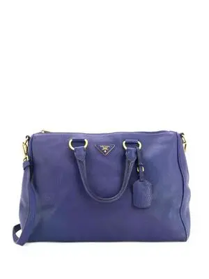 Prada Convertible Boston Bag - Blue