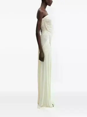 Rick Owens Ruched Strapless Top