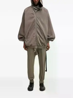 Rick Owens Drop-crotch Track Pants - Brown