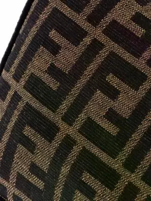 Fendi Zucca Canvas Mini Baguette Crossbody Bag - Brown
