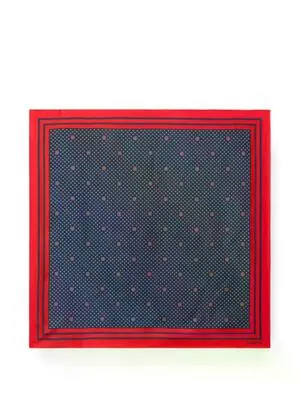 Claudie Pierlot Printed Square Scarf - Blue