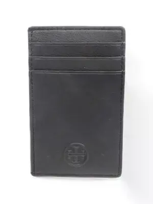 Tory Burch Quilted Logo-embossed Card Holder