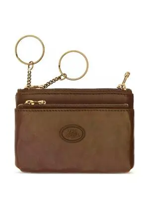 THE BRIDGE Double-zip Leather Keyring