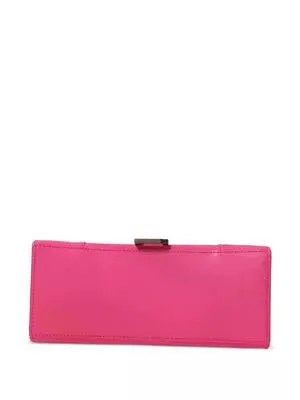 Balenciaga Hourglass Leather Tote Bag - Pink