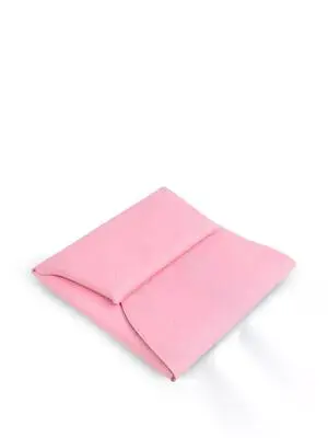 Hermès 2011 Bastia Leather Coin Wallet - Pink
