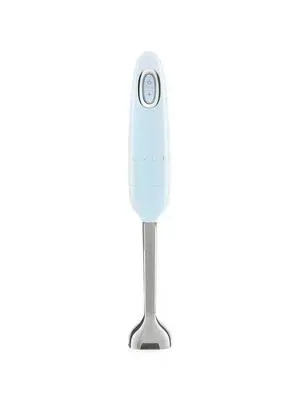 SMEG Logo-plaque Hand Blender - Blue