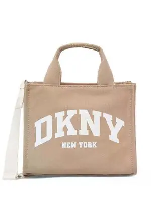 Dkny Logo Print Tote Bag