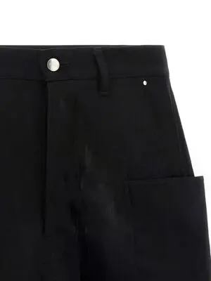 Rick Owens Stefan Frayed-hem Cargo Shorts