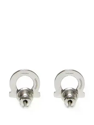 FERRAGAMO Gancini Crystal-embellished Earrings