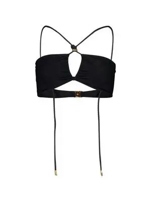 VIX PAULA HERMANNY Gal Isa Bikini Top - Black