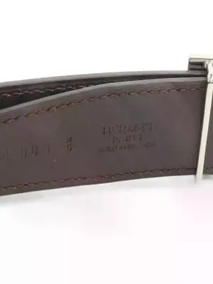 Hermès H Buckle Leather Belt