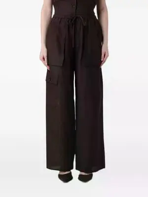 TELA Drawstring-fastening Palazzo Pants