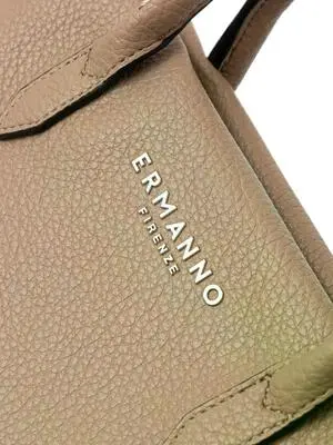 ERMANNO FIRENZE Logo Plaque Tote Bag