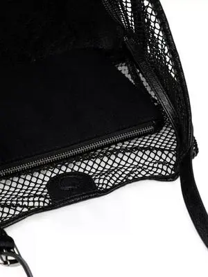 ERMANNO FIRENZE Mesh Logo-tag Tote Bag
