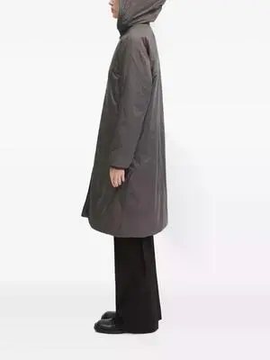 Rick Owens Hooded Zip-up Windbreaker Coat