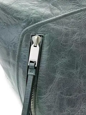 ALLSAINTS Crinkled Leather Tote Bag