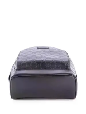 Gucci Signature Pocket Ssima Leather Backpack