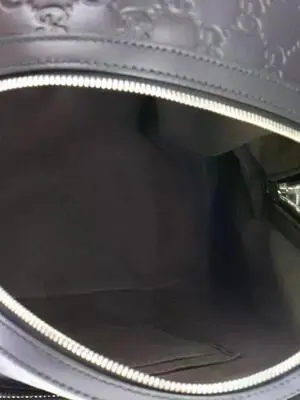 Gucci Signature Pocket Ssima Leather Backpack