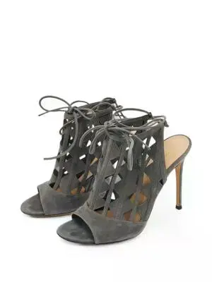 GIANVITO ROSSI Maxine Cut-out Heeled Sandals