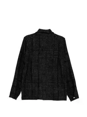 MA+ Check-pattern Two-pocket Shirt Jacket