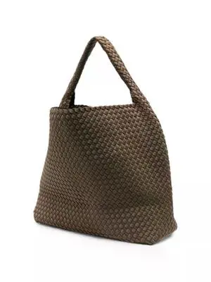 MARREA Large Woven Shoulder Bag